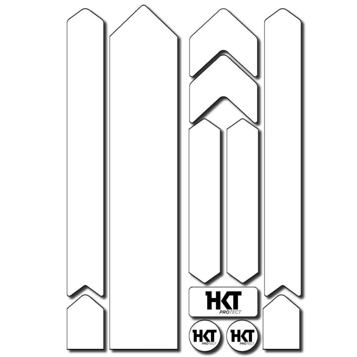 Clear Bike Frame Protection Kit - HKT Products