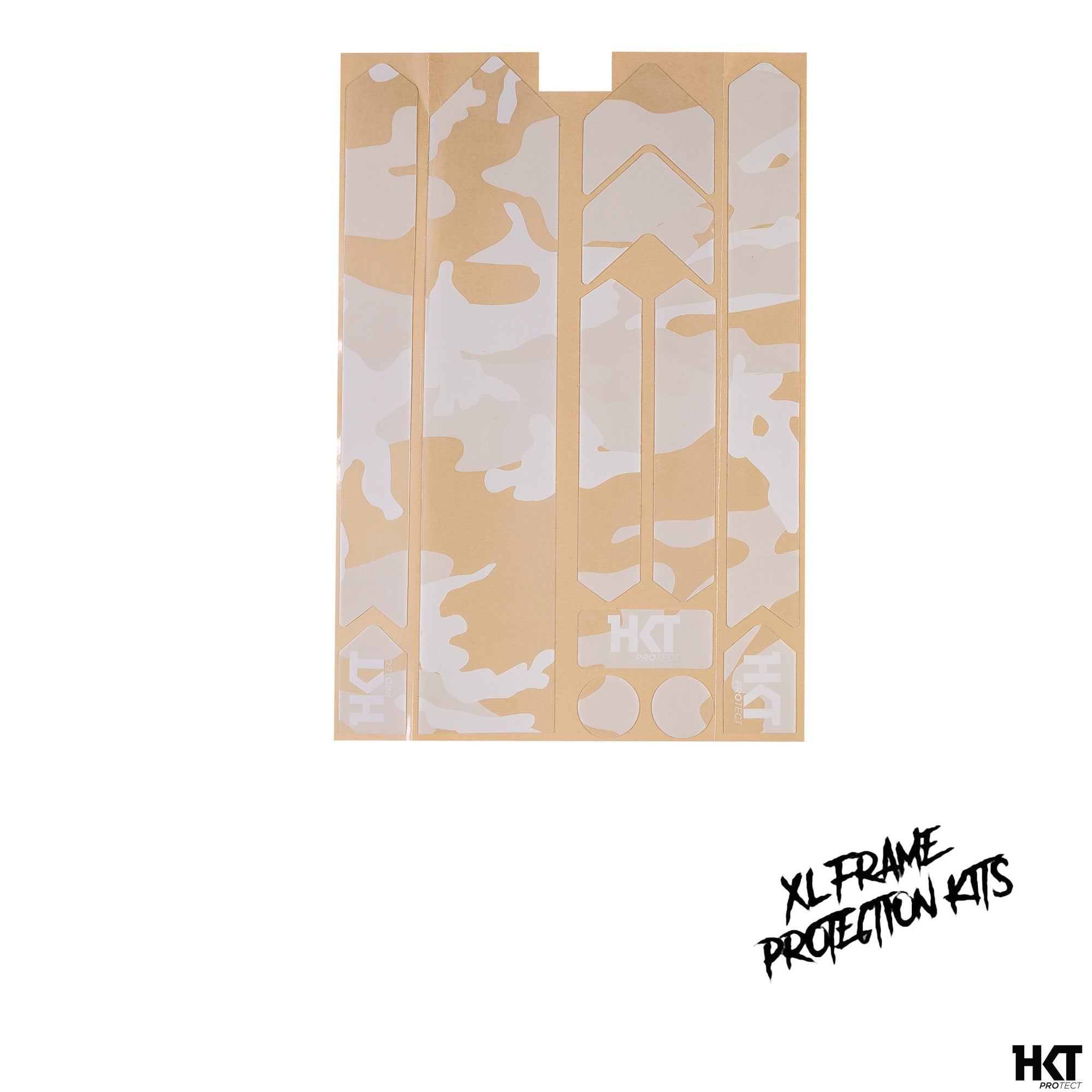 Snow Camo Bike Frame Protection Kit - HKT Products